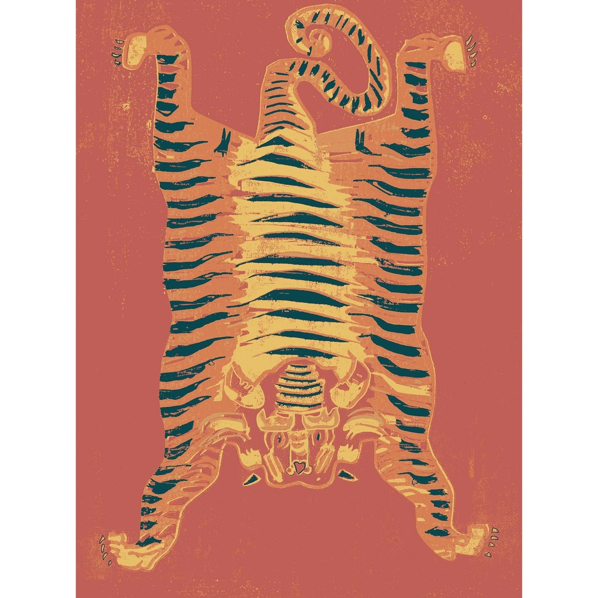 Tibetan Tiger Print by Annika Reed Studio – Annika Reed Studio LTD